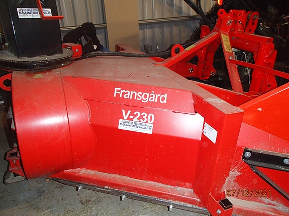 Til salgs: Fransgård V-230 - 2015 - 2015 | FINN.no