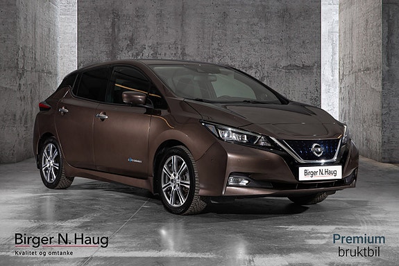Bruktbil til salgs: Nissan Leaf - 2018 - Brun - 150 hk - Kombi 5-dørs | FINN.no