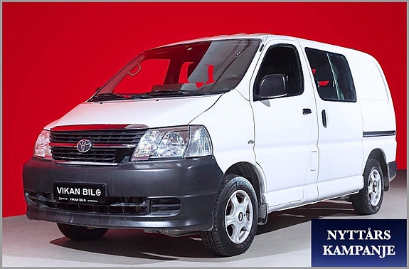 Bruktbil til salgs: Toyota HiAce - 2010 - Hvit - 117 hk - Flerbruksbil ...