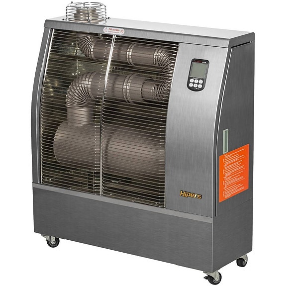 HIPERS 10.4 KW IR VARMER - INFRARØD - DIESELVARMER - STILLE - LUKTFRI ...