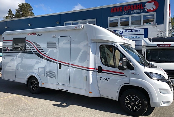 Til salgs: Solifer T 742 lite kjørt - 2017 - Delintegrert - 150 hk - 2,3 l | FINN.no