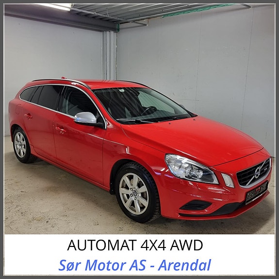 Bruktbil til salgs: Volvo V60 - 2013 - Rød - 163 hk - Stasjonsvogn ...