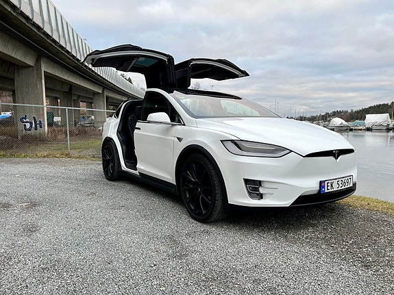 Bruktbil til salgs: Tesla Model X - 2017 - Hvit - 524 hk - SUVOffroad ...