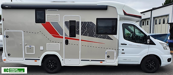 Bobil til salgs: Challenger 260 GRAPHITE PREMIUM Ford 170 hk 2,0L automat - 2022 - Delintegrert ...