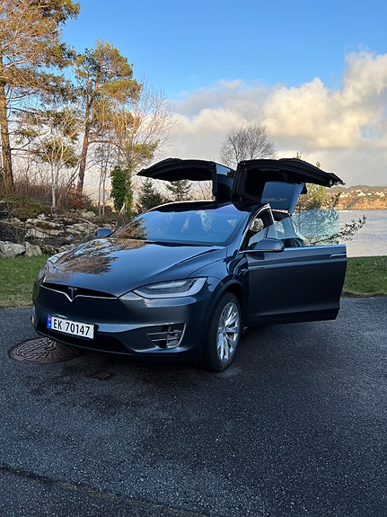 Bruktbil til salgs: Tesla Model X - 2018 - Grå - 524 hk - SUVOffroad ...