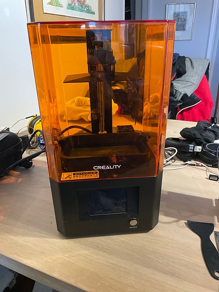Creality LD-002R resin 3D printer med tilbehør, resin og UV Lampe for ...