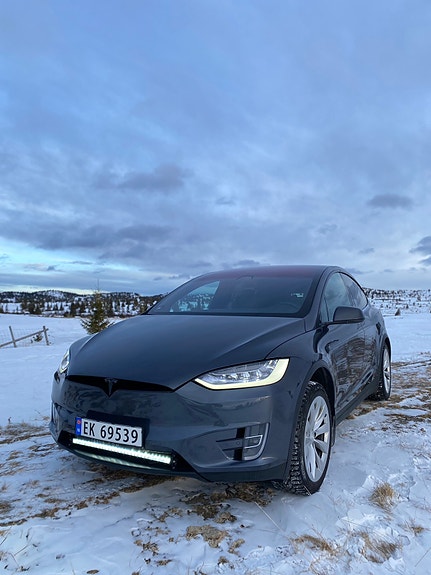 Bruktbil til salgs: Tesla Model X - 2018 - Sølv - 524 hk - SUVOffroad ...