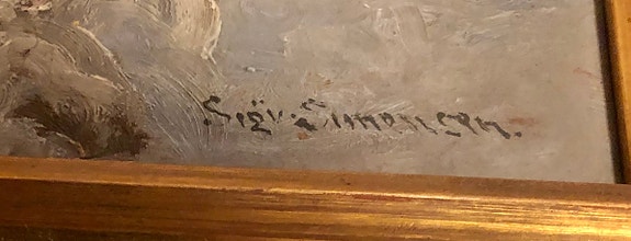 Oljemaleri signert Sigv. Simensen | FINN torget