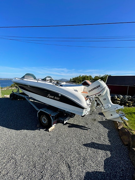 Til salgs: 5,5 meter YBC Sport 500 - 2008 | FINN.no