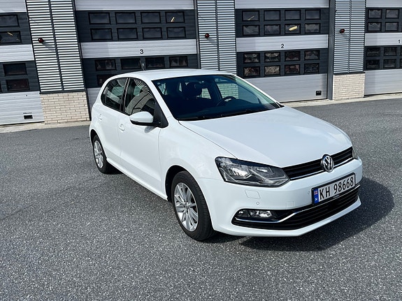 Bruktbil til salgs: Volkswagen Polo - 2015 - Hvit - 90 hk - Kombi 5 ...