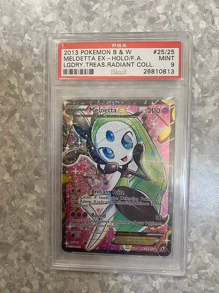 Meloetta Ex Full Art