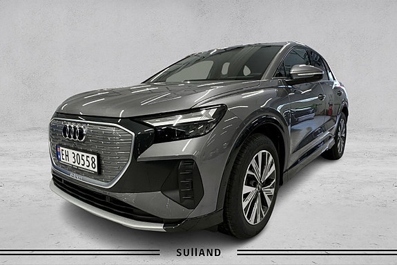 Bruktbil til salgs: Audi Q4 e-tron - 2023 - Grå - 204 hk - SUVOffroad ...