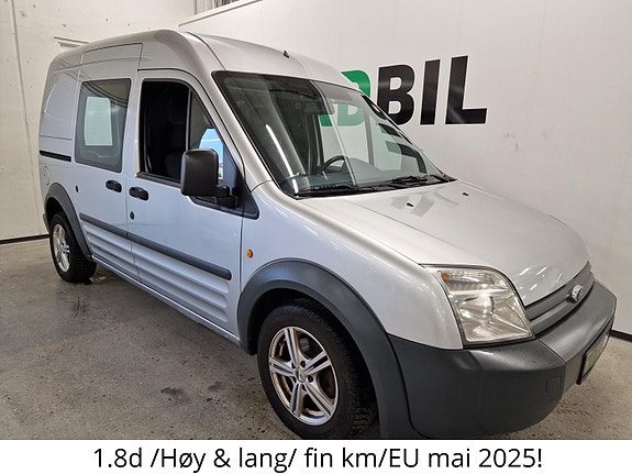 Bruktbil til salgs: Ford Transit Connect - 2009 - Sølv - 75 hk - Kasse | FINN.no