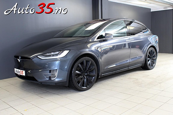 Bruktbil til salgs: Tesla Model X - 2018 - Grå - 525 hk - SUVOffroad ...