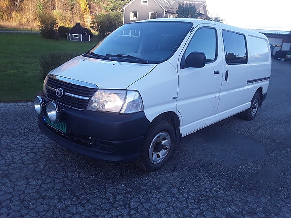 Bruktbil til salgs: Toyota HiAce - 2009 - Hvit - Kasse | FINN.no