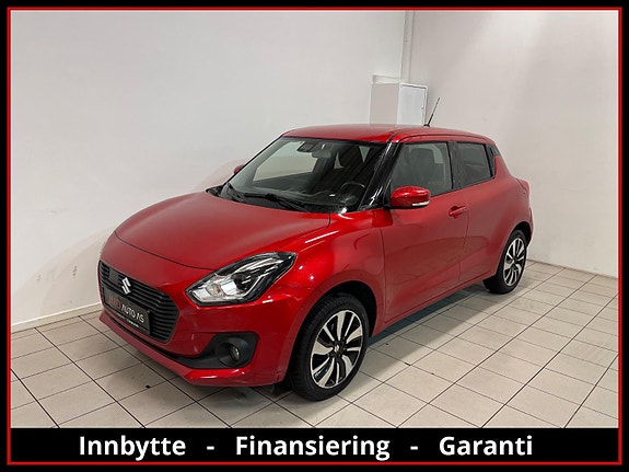 Bruktbil til salgs: Suzuki Swift - 2018 - Rød - 92 hk - Kombi 5-dørs ...