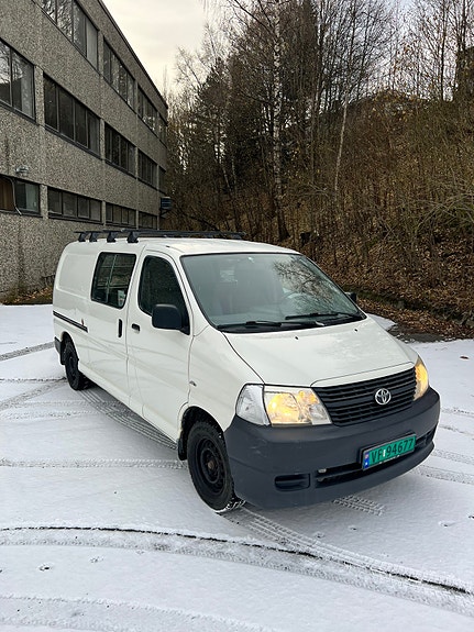 Bruktbil til salgs: Toyota HiAce - 2008 - Hvit - 117 hk - Kasse | FINN.no