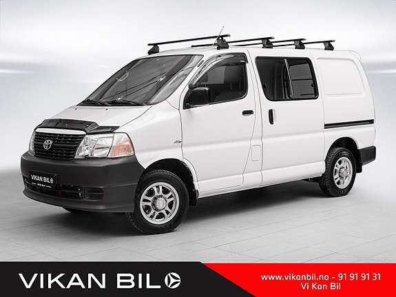 Bruktbil til salgs: Toyota HiAce - 2008 - Hvit - 117 hk - Kasse | FINN.no
