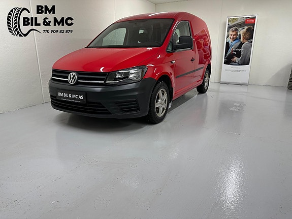 Bruktbil til salgs: Volkswagen Caddy - 2019 - Rød - 75 hk - Kasse | FINN.no
