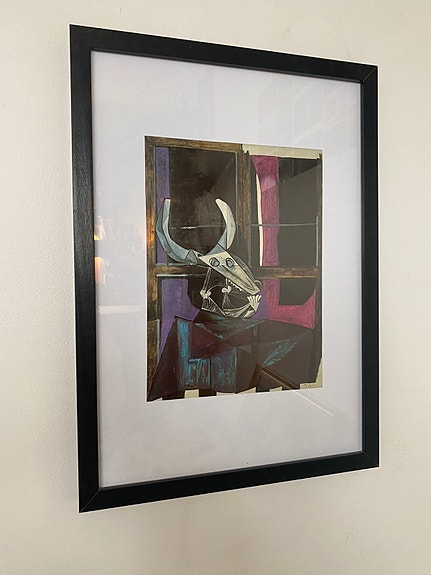 Pablo Picasso - Still Life with Skull of Ox (1942) | FINN torget