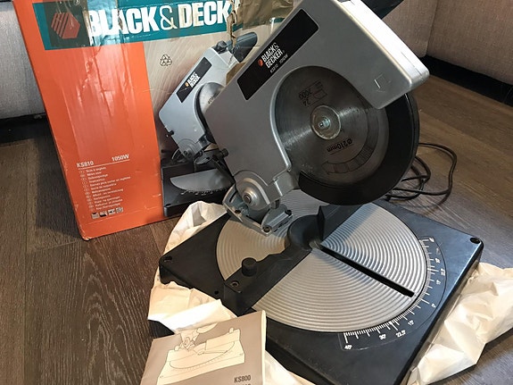 Black&Decker Sirkelsag KS810 1150W | FINN torget