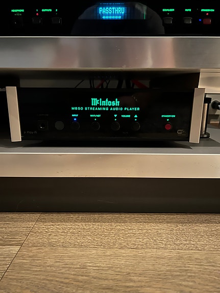 . RESERVERT. Mcintosh Mb50 Streamer, forforsterker, dac | FINN torget