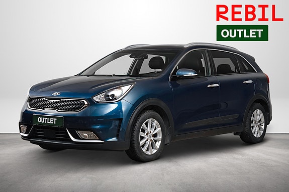 Bruktbil til salgs: Kia Niro - 2017 - Blå - 146 hk - Kombi 5-dørs | FINN.no
