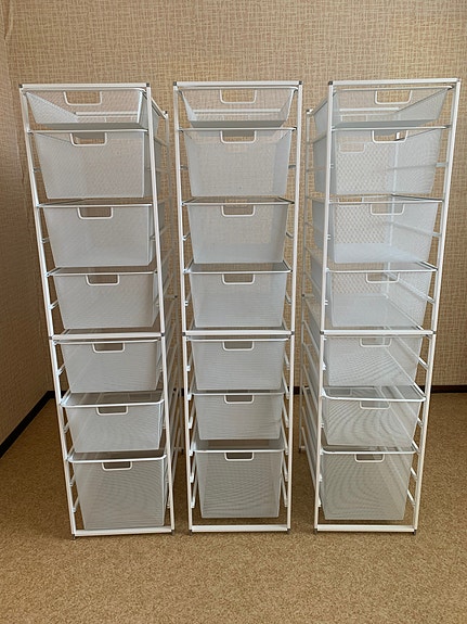 Elfa kurvsett basic mesh - svært god stand | FINN torget