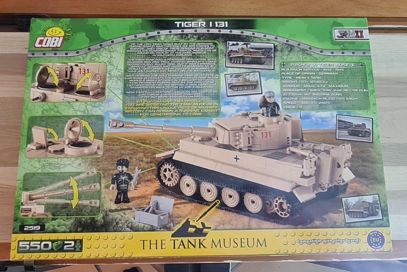 COBI 2519 - Tiger I 131 - Ny og uåpnet - 550 brikker | FINN torget