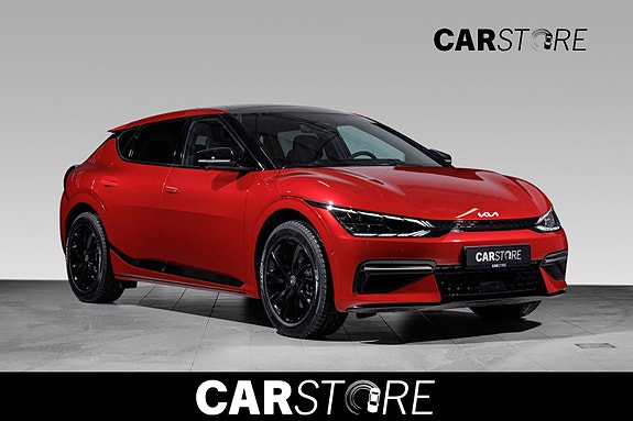 Bruktbil til salgs: Kia EV6 - 2022 - Rød - 325 hk - Kombi 5-dørs | FINN.no