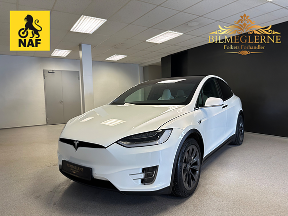 Bruktbil til salgs: Tesla Model X - 2019 - Hvit - 772 hk - SUVOffroad ...
