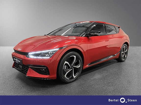 Bruktbil til salgs: Kia EV6 - 2022 - Rød - 325 hk - SUVOffroad | FINN.no