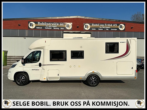 Bobil til salgs: Rapido 690 FF Lav km Topp utstyrBør sees. - 2019 - Delintegrert - 150 hk - 2,3 ...