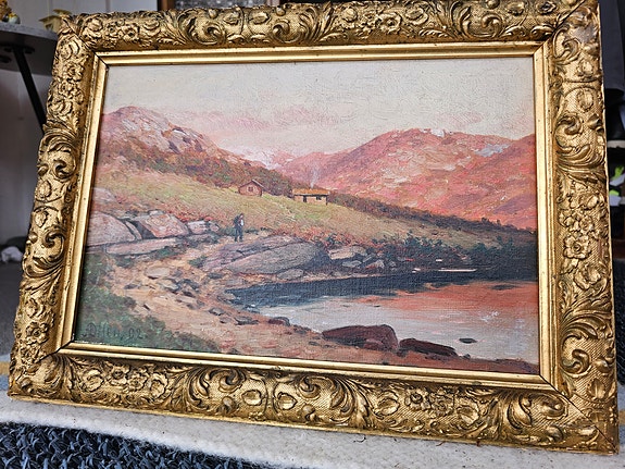 Oljemaleri av Andreas Disen | FINN torget