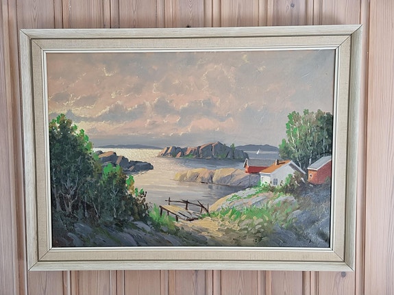 Oljemaleri av K. Fjellberg | FINN torget