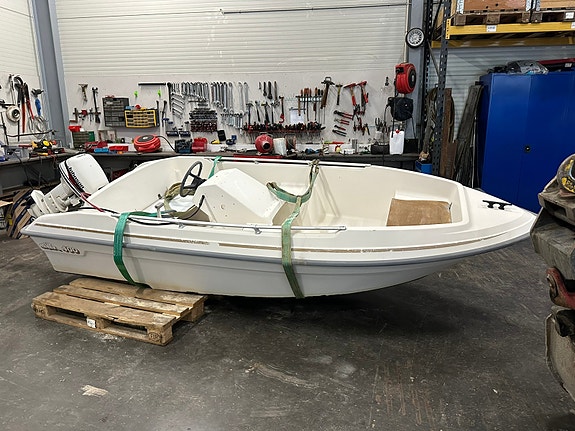 Til salgs: Bever 400, med 9,9hk - 2000 | FINN.no