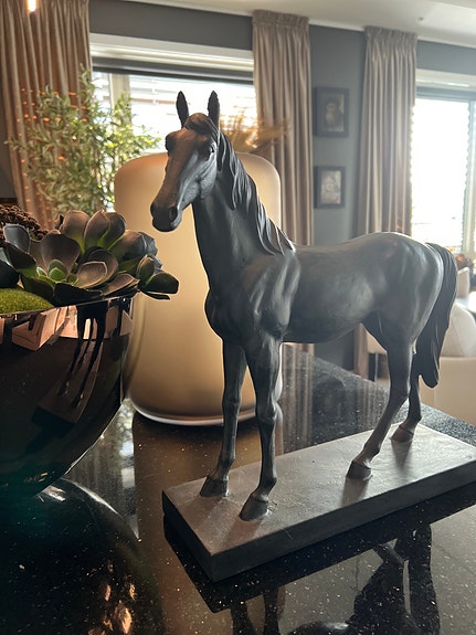 Stor flott sort Hest dekor/pynt | FINN torget