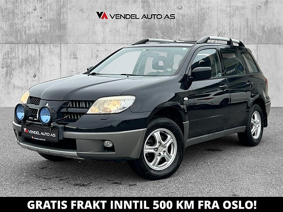 Bruktbil til salgs: Mitsubishi Outlander - 2005 - Svart - 160 hk ...