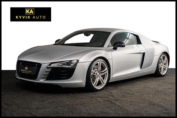 Bruktbil til salgs: Audi R8 - 2008 - Grå - 420 hk - Sedan | FINN.no