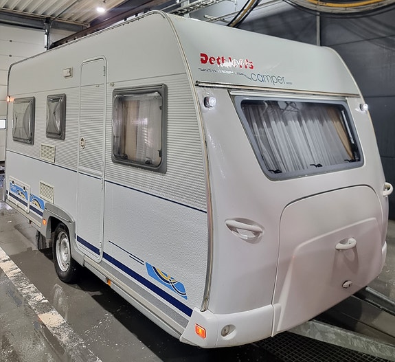 Campingvogn til salgs: Dethleffs Camper 430T - 2000 - Soveplasser 4 - Egenvekt 1 000 kg | FINN.no