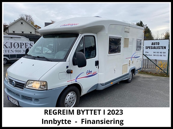 Bobil til salgs: Fiat CHALLENGER 2,3 JTD 610-PRAKTISK LITEN BOBIL - 2006 - Delintegrert - 111 hk ...