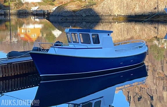 Til salgs: Viksund Sjark 25 fot med 81hk perkins motor - 1900 | FINN.no