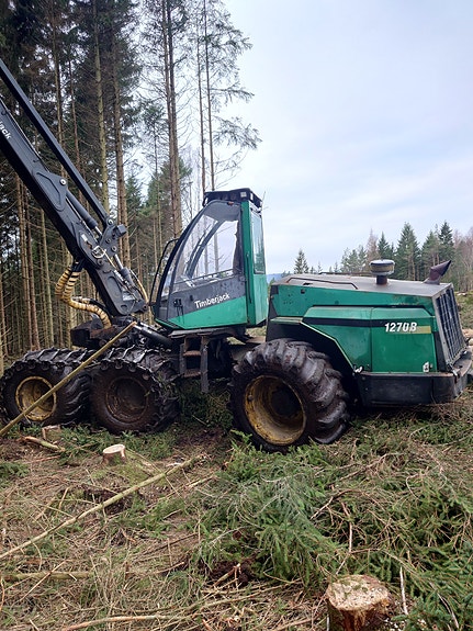 Til salgs: Hogstmaskin Timberjack 1270b - 1999 | FINN.no