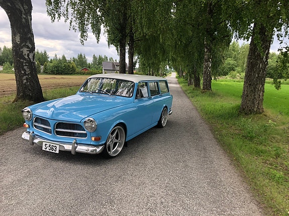 Bruktbil til salgs: Volvo Amazon - 1963 - Blå - Stasjonsvogn | FINN.no
