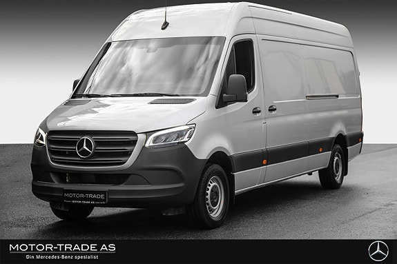Bruktbil til salgs: Mercedes-Benz Sprinter - 2023 - Sølv - 170 hk | FINN.no