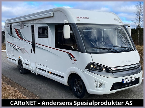 Til salgs: KABE Travel Master 810 LXL 180hk, aut, cruise, chassis AL-CO - 2017 - Integrert - 177 ...