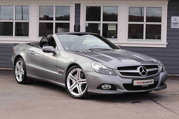 Bruktbil til salgs: Mercedes-Benz SL - 2010 - Grå - 231 hk - Cabriolet ...