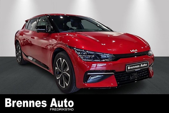Bruktbil til salgs: Kia EV6 - 2022 - Rød - 228 hk - Kombi 5-dørs | FINN.no