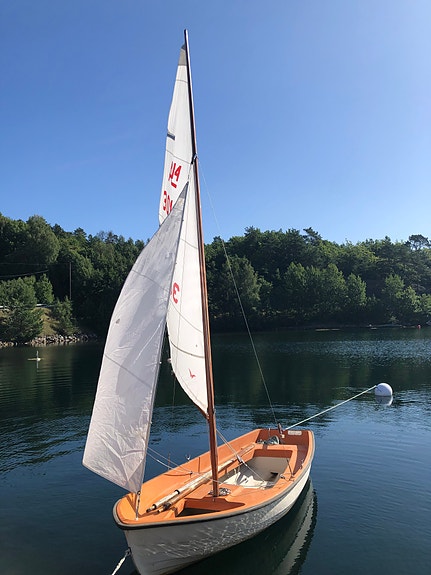 Til salgs: Askeladden 14-2135 seilbåt de luxe - 14 fot kombi fritidseilbåt - 1974 | FINN.no