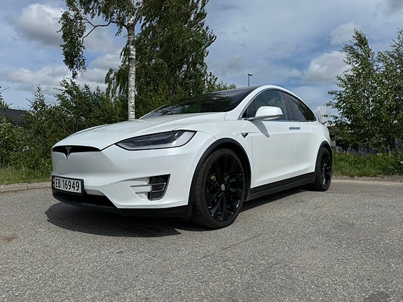 Bruktbil til salgs: Tesla Model X - 2020 - Hvit - 524 hk - SUVOffroad ...
